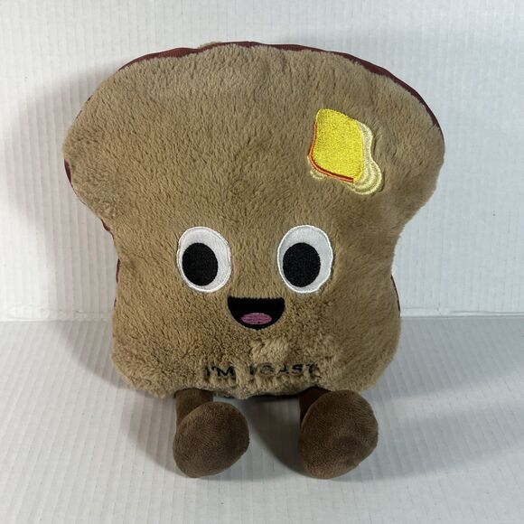 BMI merchandise | Toys | Im Toast Foodie Plush 2 Inch Humorous Stuffed ...